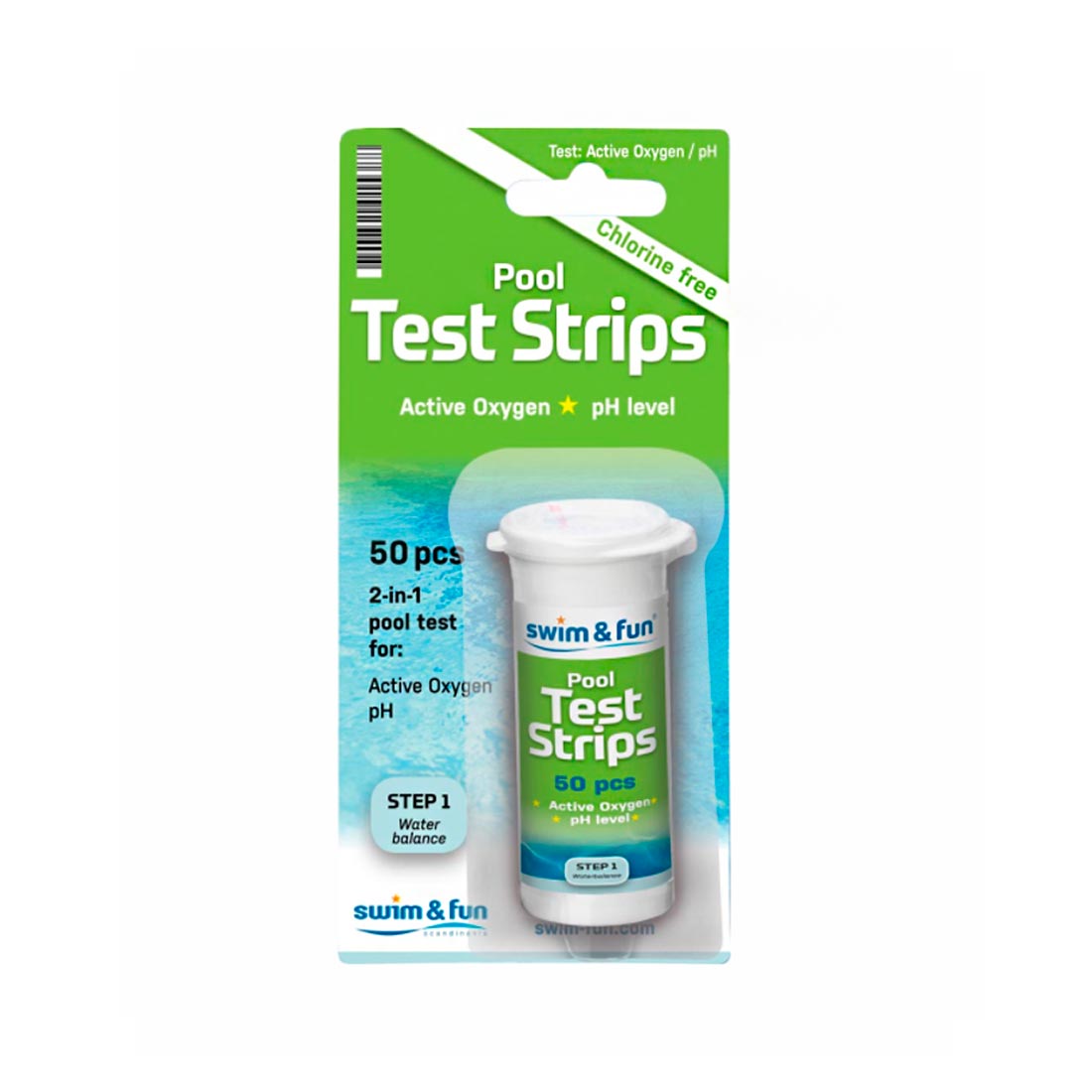 Test sticks for chlorine-free water - Purchase from nordkapliving.es