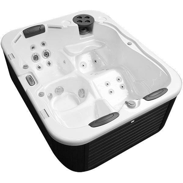 Outdoor spa model Trio - Hot tub / jacuzzi for up to three people